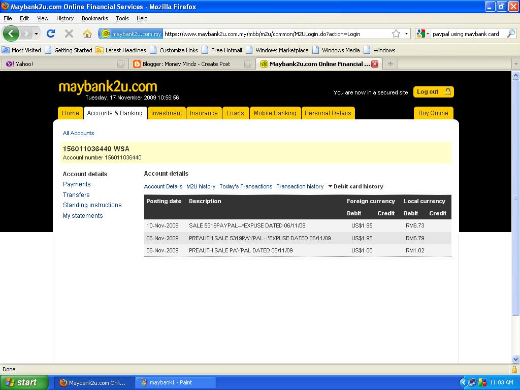 Money Mindz: How To Use The New Maybank Card for Paypal