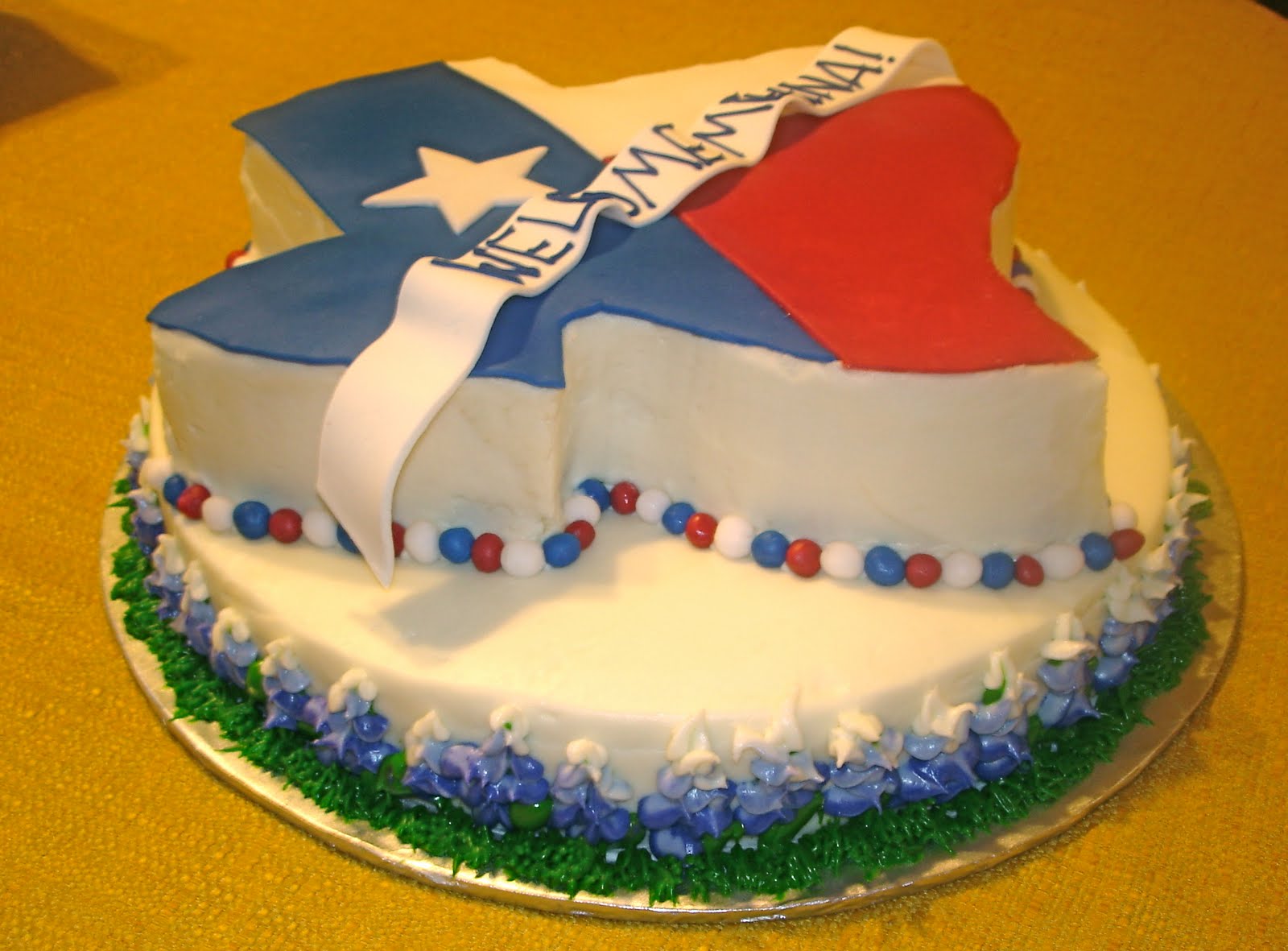 Susana's Cakes: Welcome to Texas Cake