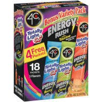 Frugal Fitness: Review: 4C Energy Rush Totally Light 2 Go Packets