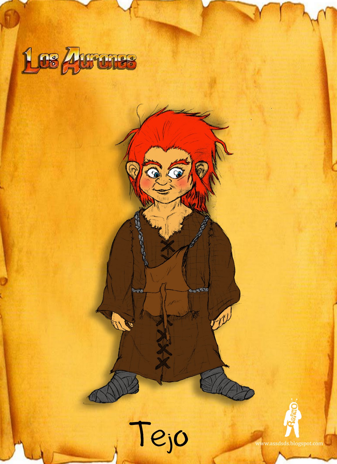 Ilustraciones de los Aurones ~ Existe un lugar excavado en la web...