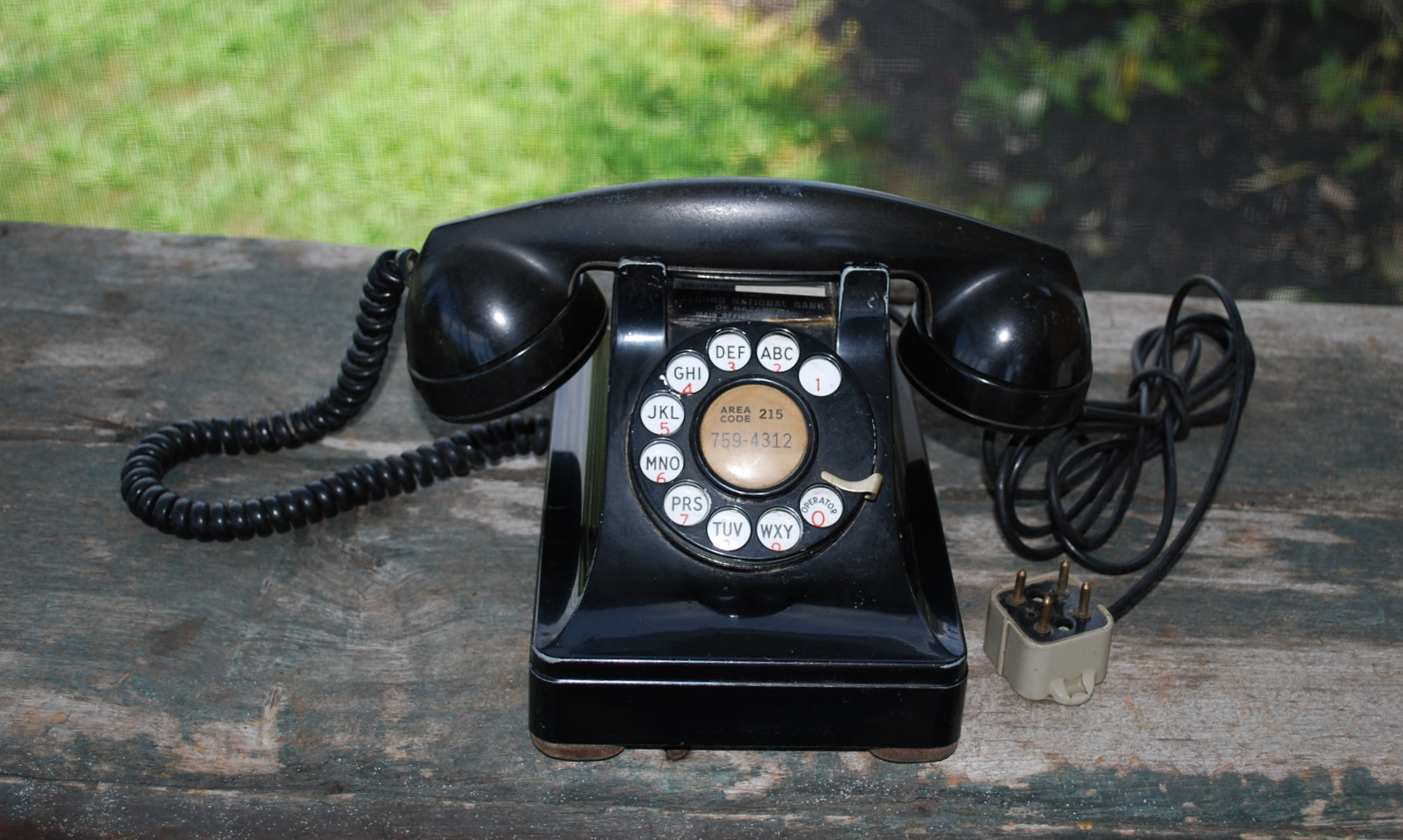 Ingenuity On Display: Vintage Western Electric Phone Ma Bell