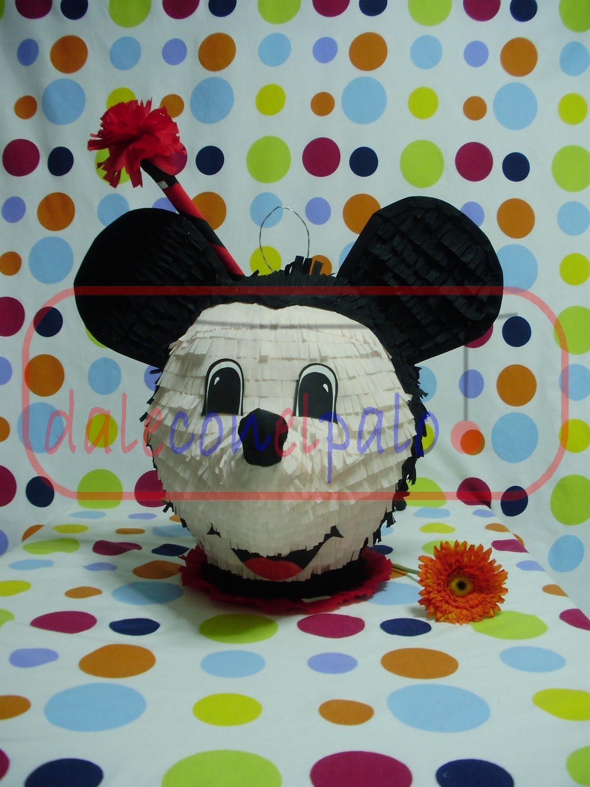 PIÑATAS ARTESANALES daleconelpalo: Piñata de Mickey Mouse