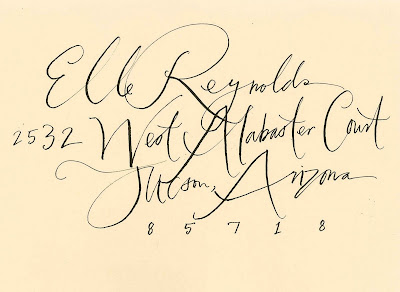 the orphanage: betsy dunlap calligraphy and handlettering