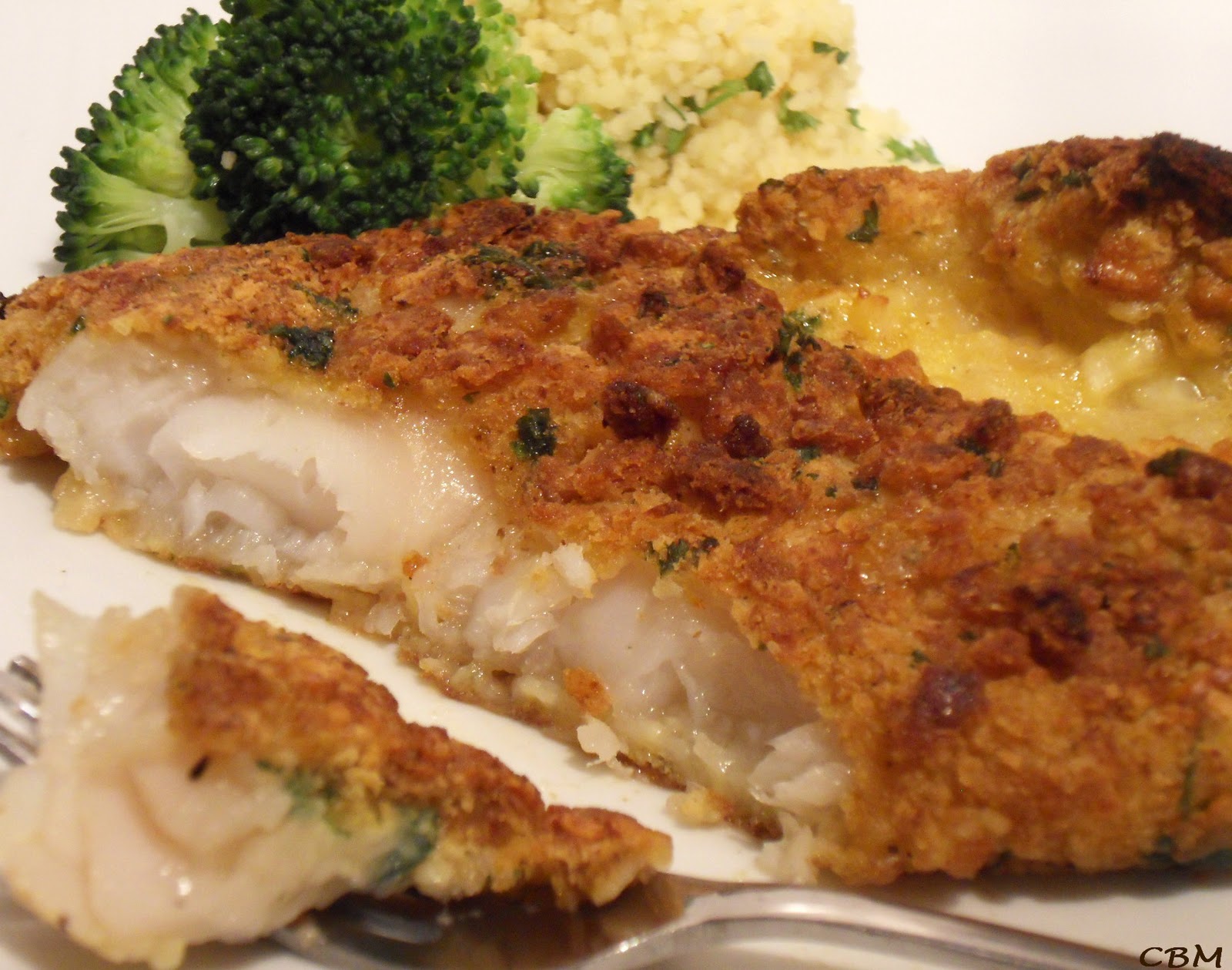 Dans la cuisine de Blanc-manger: Filets de poisson en croûte citronnée