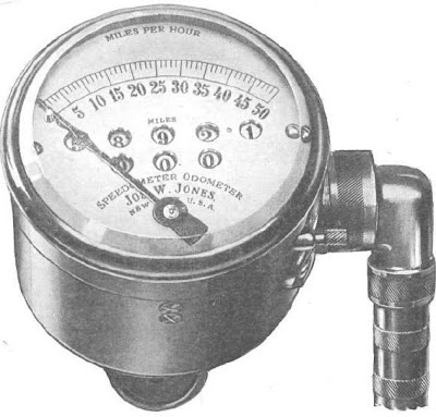 The Horseless Age: New JONES Combination Speedometer-Odometer