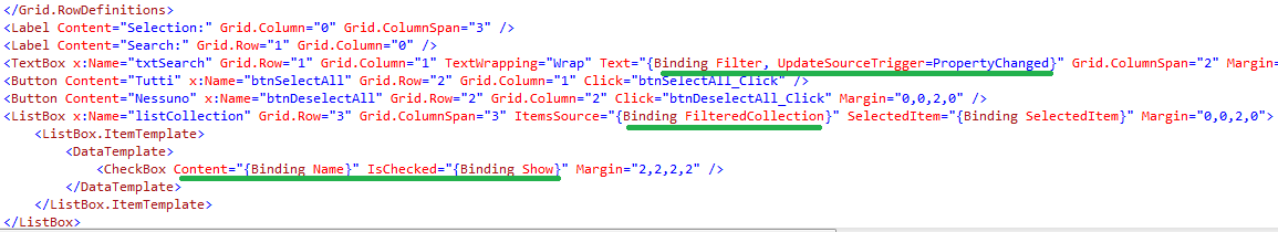 Wpf And C With Plc Wpf Control Listbox Of Checkbox With Search