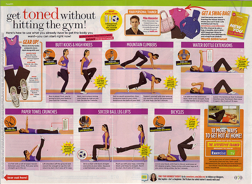 Just Emmy: Seventeen Magazine Workouts