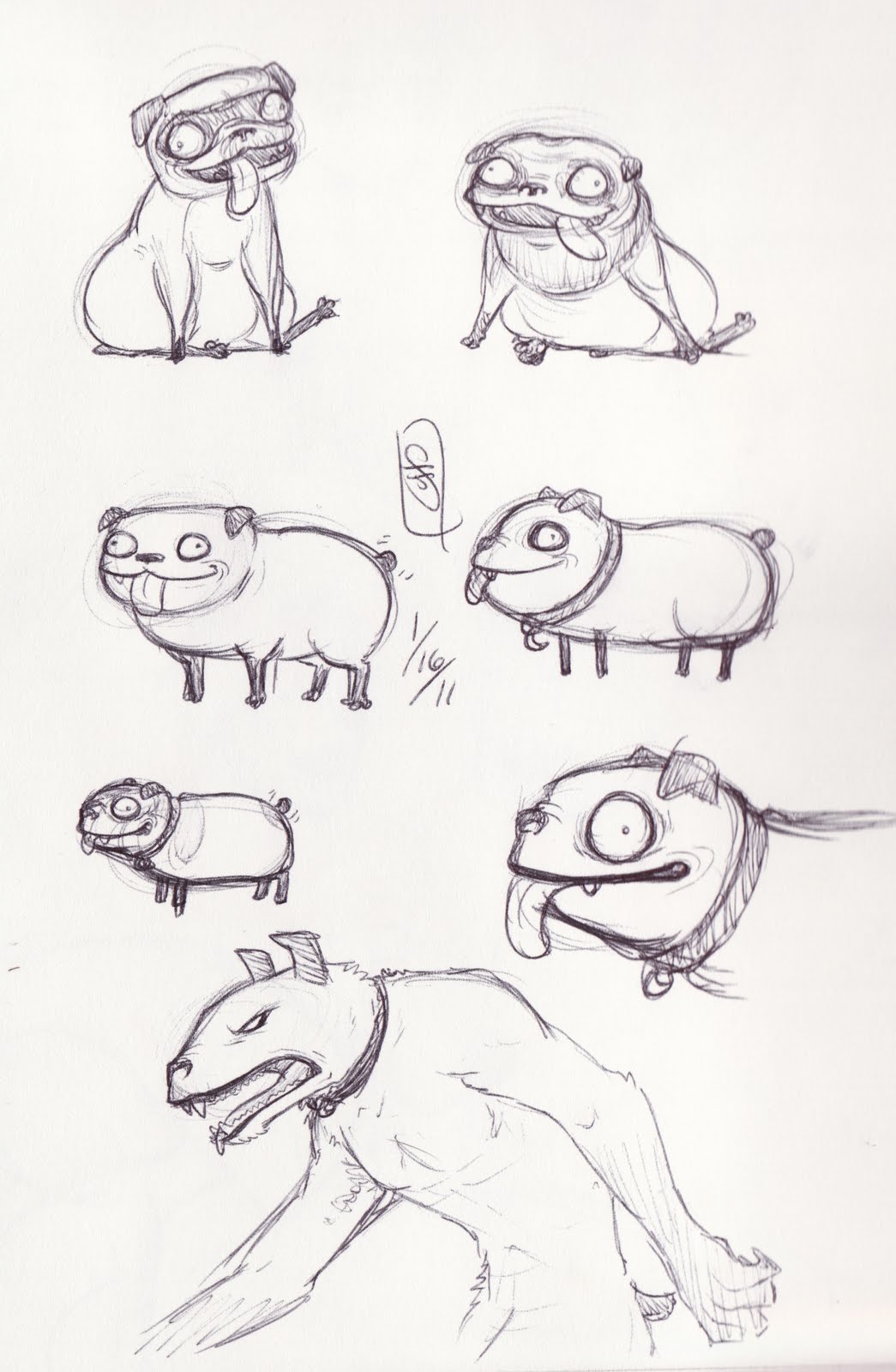 EJS Creations: Sketchblog Edition 105: Forward Motion Sickness