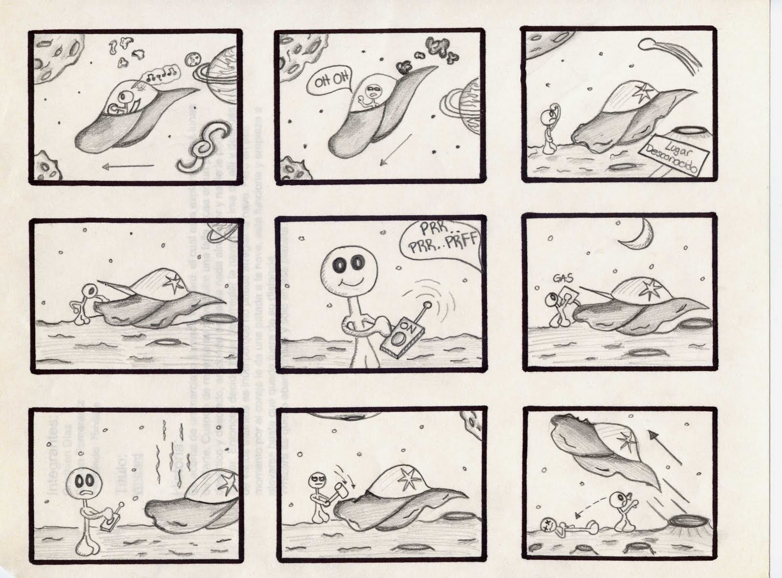 Stop Motion Anáhuac: Storyboard del Corto... Whizard