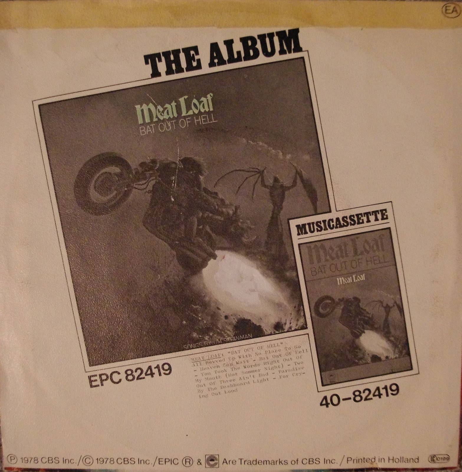 Meat Loaf - Vinyl, Singles 7 Meat Loaf - Vinyl, Singles 7