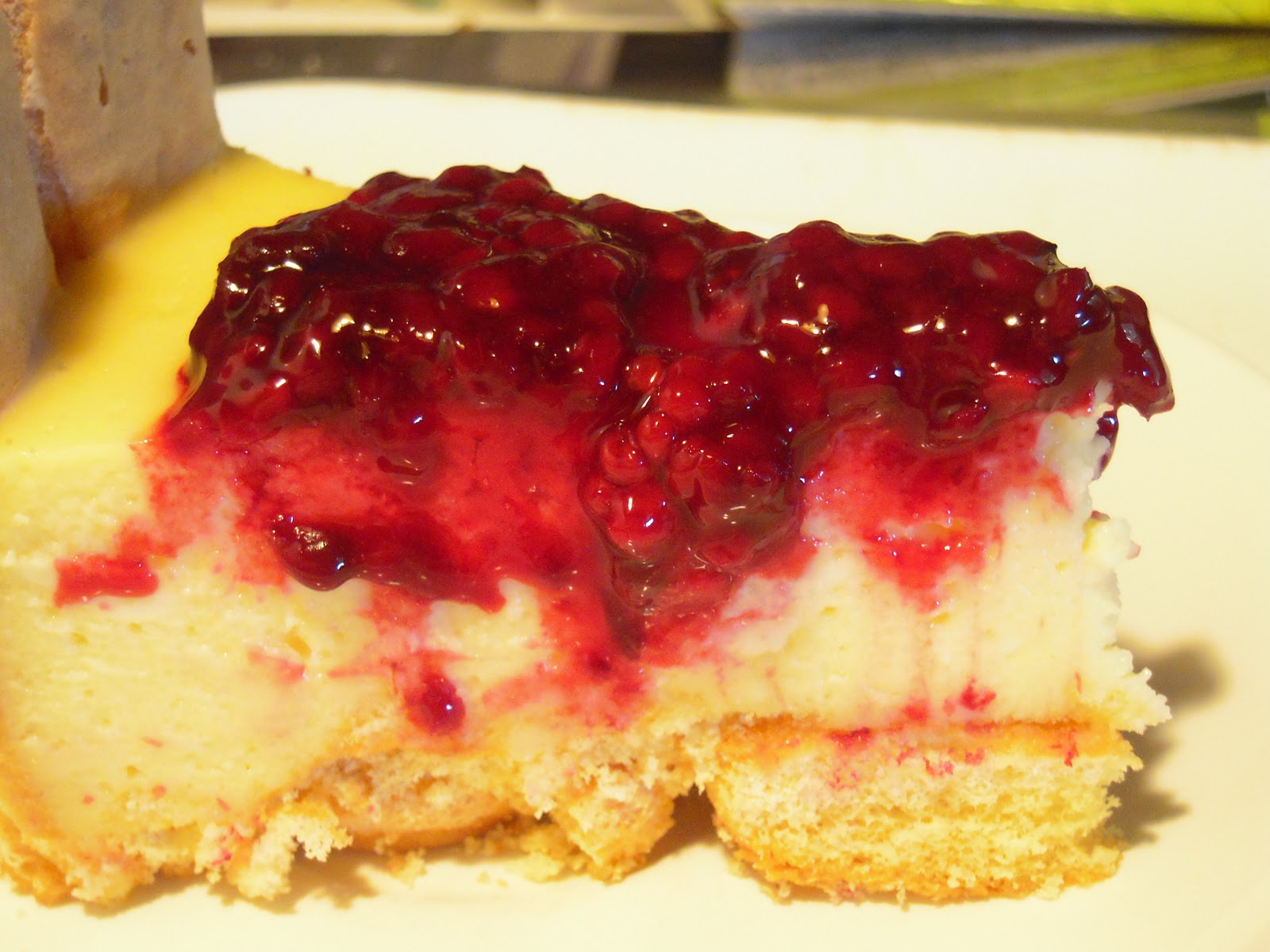 Heavenly Cake Walk: Marionberry Crown Cheesecake