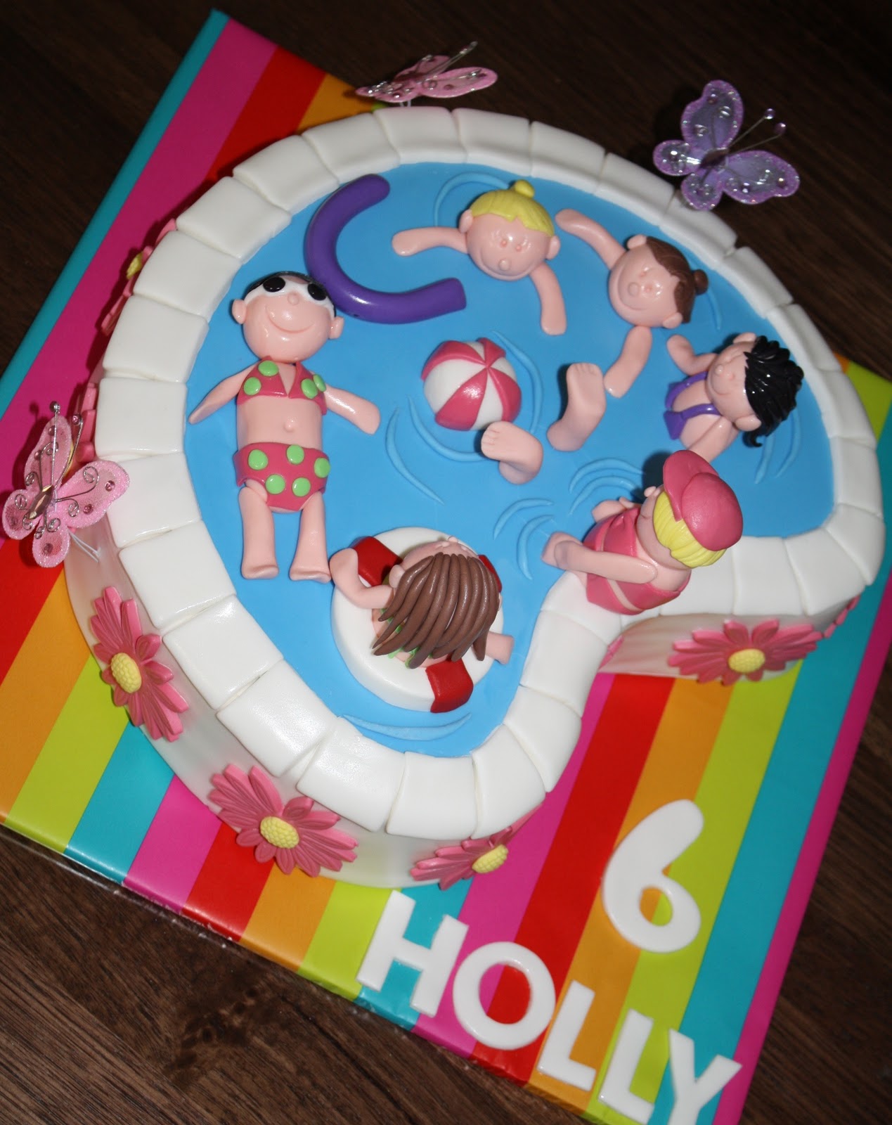 Sandy's Cakes: Holly's Pool Party