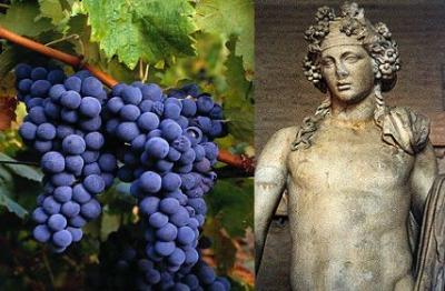 historia del vino: DIOSES DEL VINO