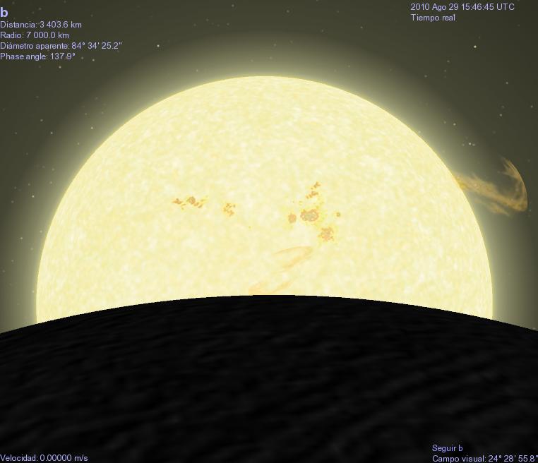 En el cielo las estrellas: Lluvia de planetas