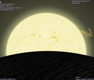 En el cielo las estrellas: Lluvia de planetas