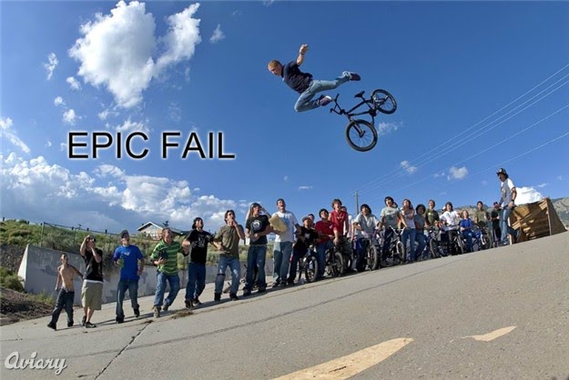 epic freaking fail!!: more bike fails...