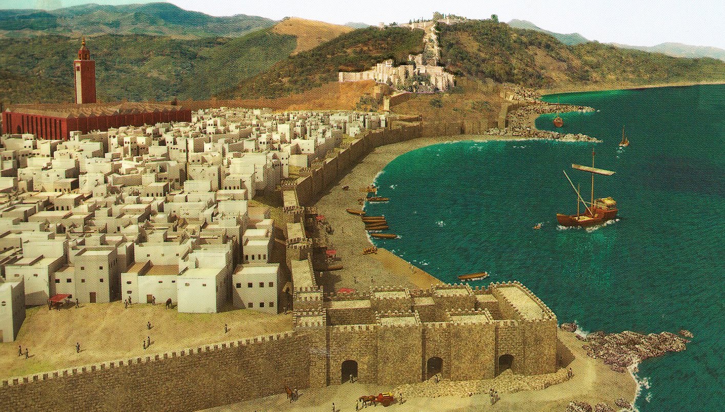 ArqueoLugares: MALAKA /MADINAT MALAQA. Málaga antigua y medieval ...