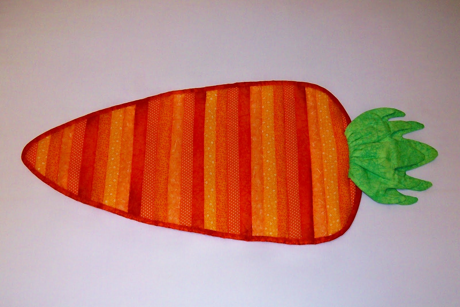Quilt Talk: Carrot Table Runner