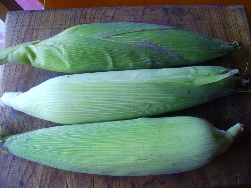 El Fogón de Leña: Elote asado a las brasas.