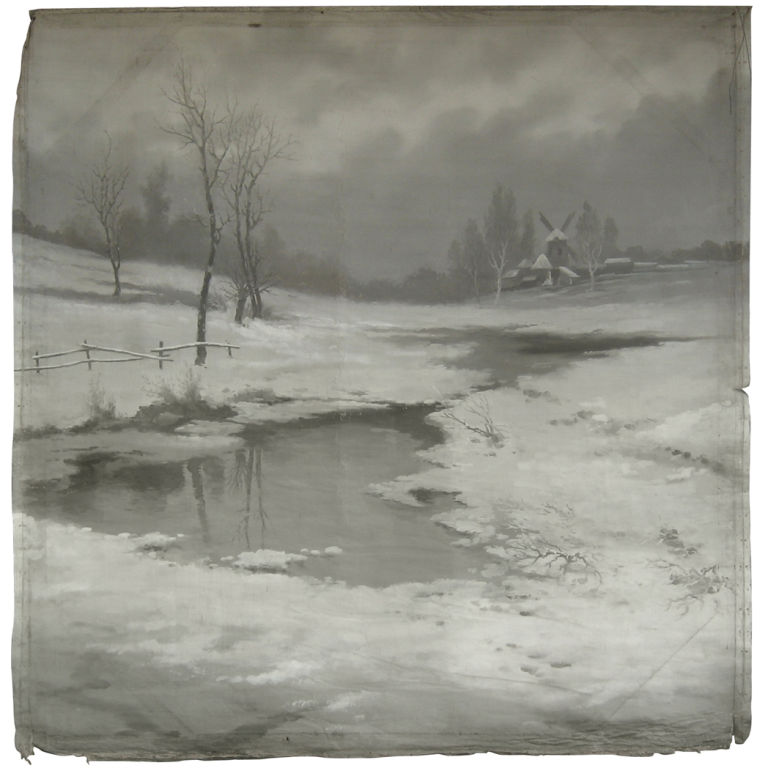 The Rumbling: Photographers Backdrops circa 1900