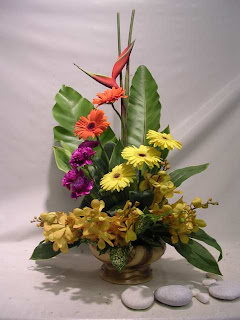 Dreamy Blooms: Lesson 5: Triangle Arrangement