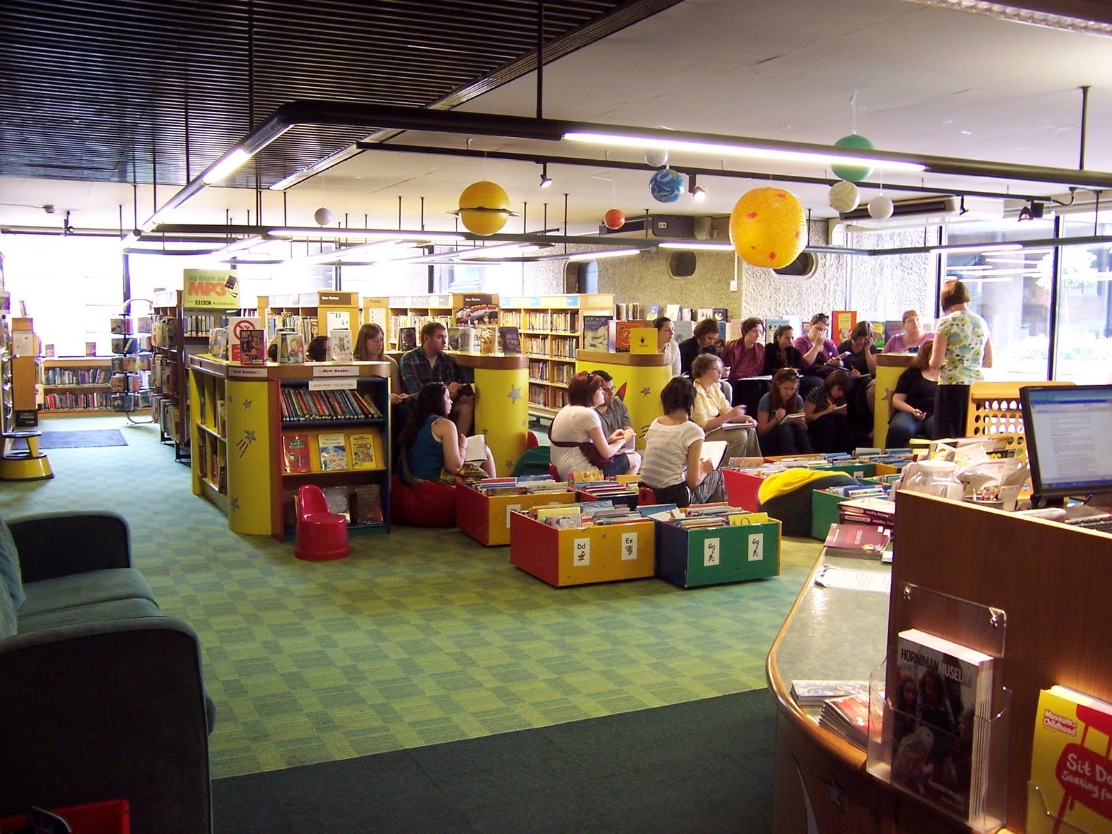 Miss Librarian Abroad: Library Visit: The Barbican Library