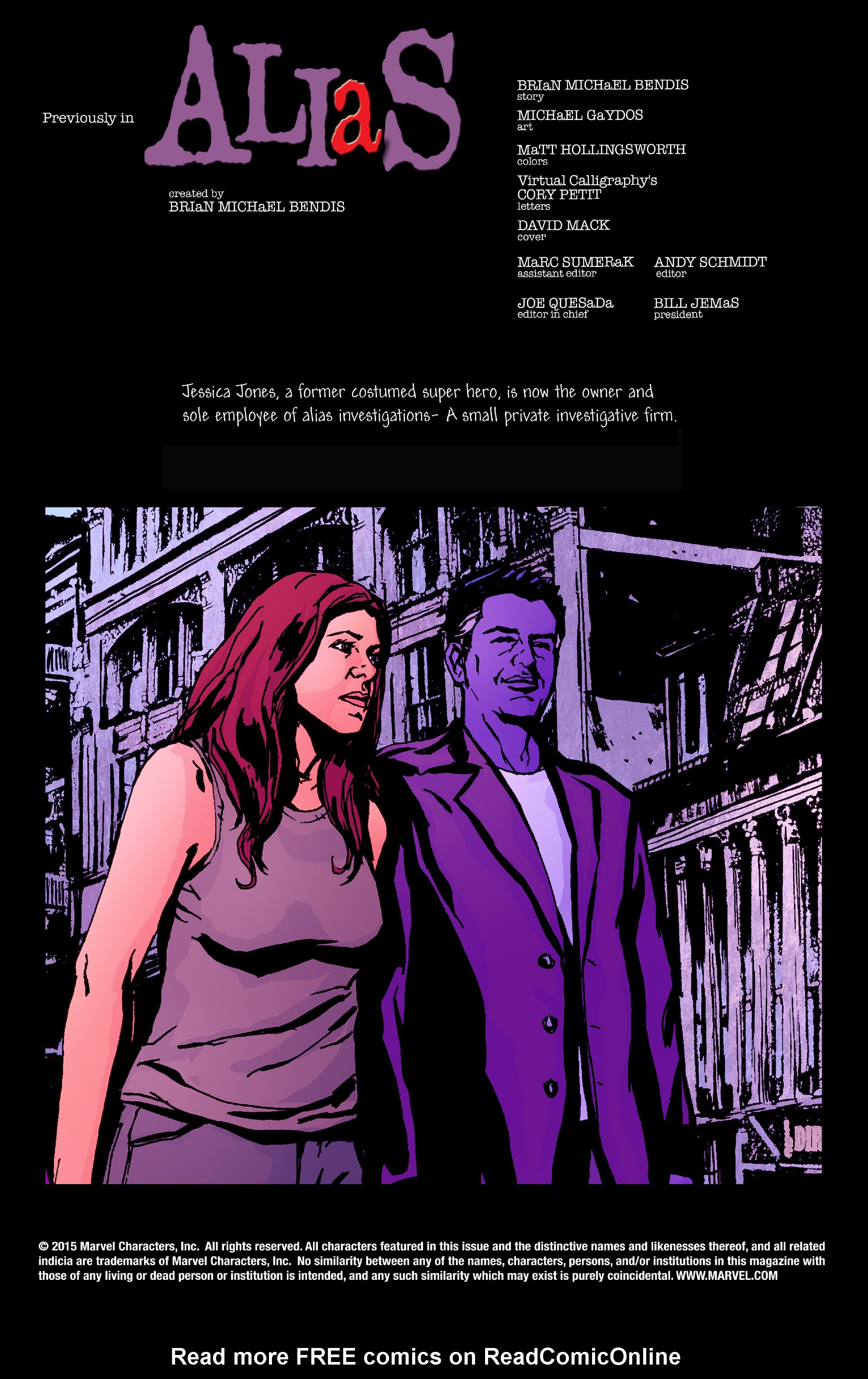 Read online Alias comic - Issue #28