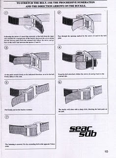 Love to SCUBA Dive: Tank Strap Threading Instructions
