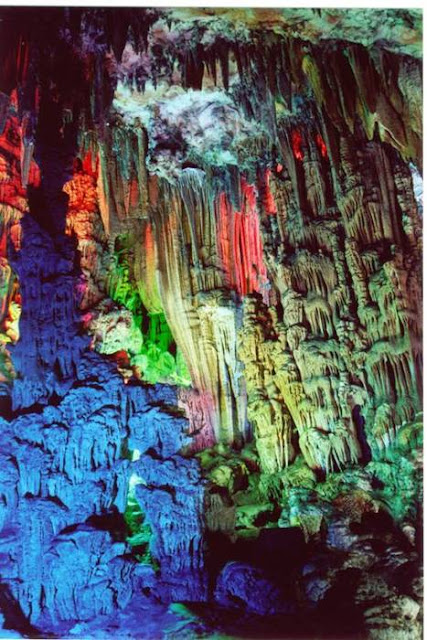 light color sound: colored caverns