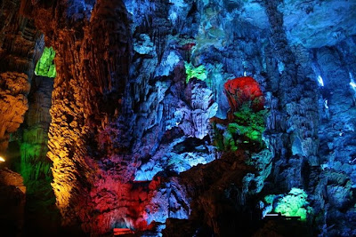 light color sound: colored caverns