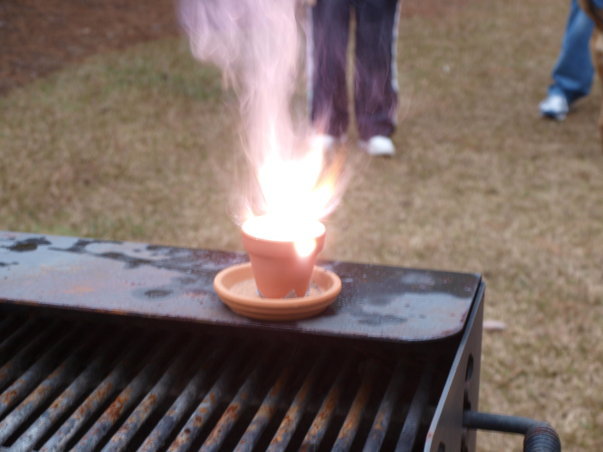 The Home Scientist: Experiment: Black Iron Oxide Thermite