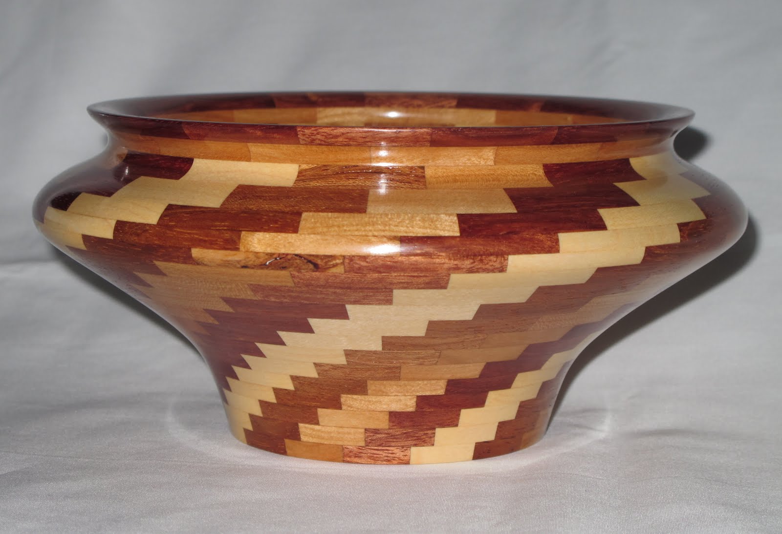 Segmented Wooden Vases & Bowls: Segmented Cherry, Jatoba, Blood Wood ...