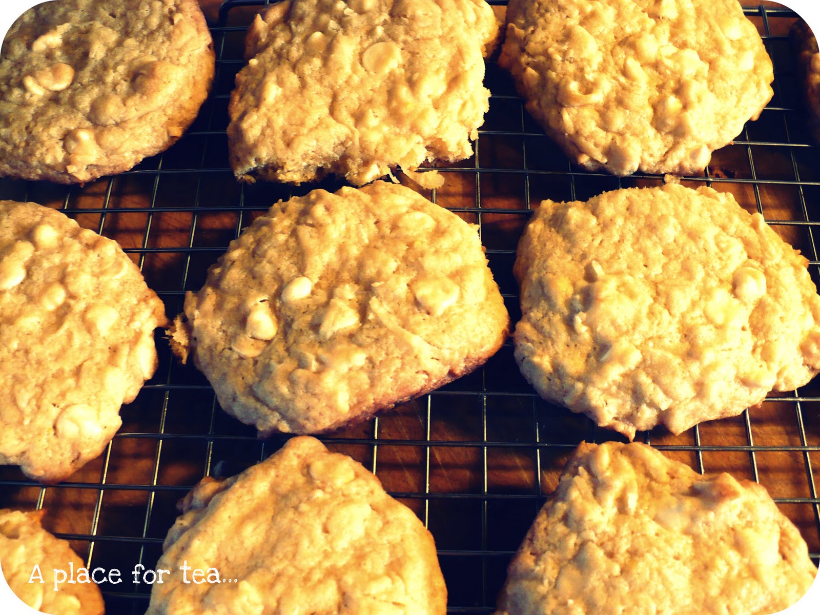 A Place for Tea: Unfinished jobs and a recipe for Lemon Chocolate Chip ...