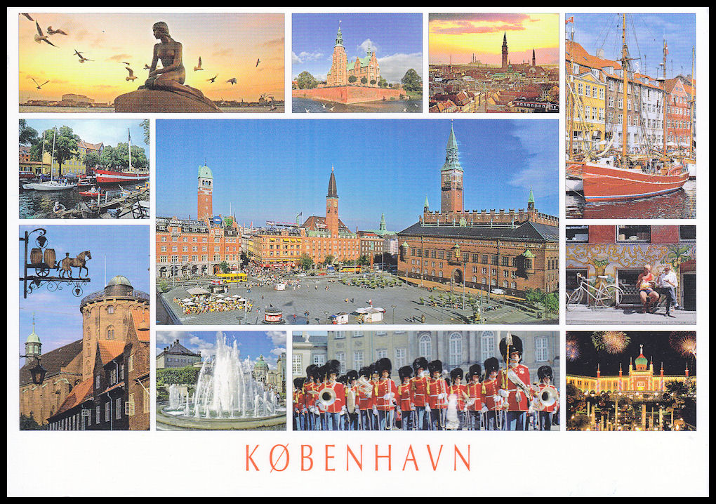 Sent & Received: DENMARK – Postcard from Copenhagen, Denmark to Braga ...