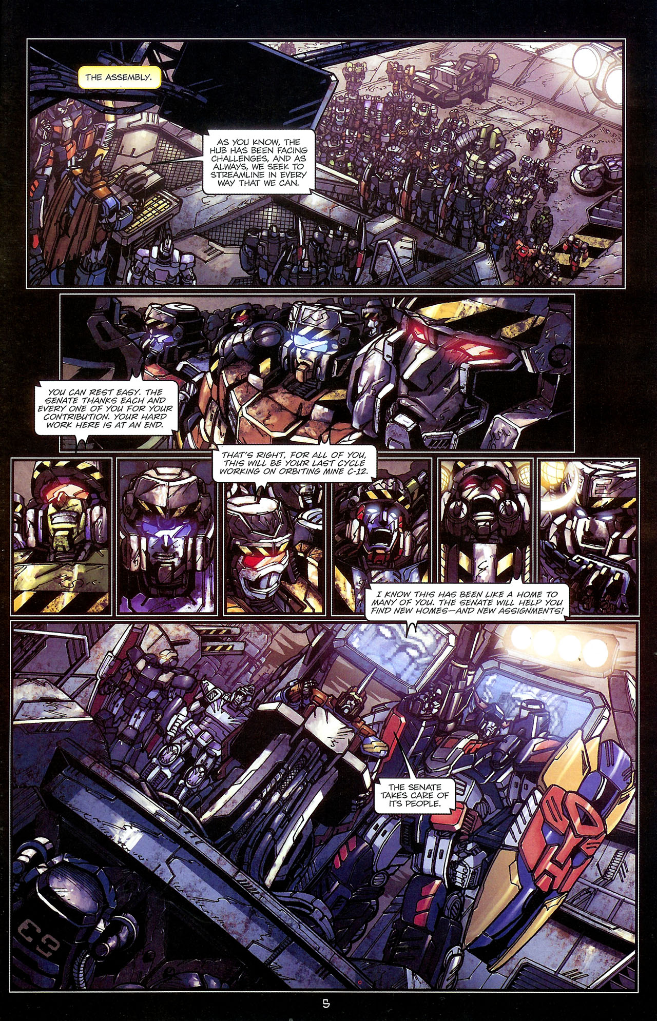Read online The Transformers Megatron Origin comic - Issue #1