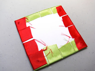 [Frame Fanatic]: [How-To Tuesday: Ribbon Weaving]