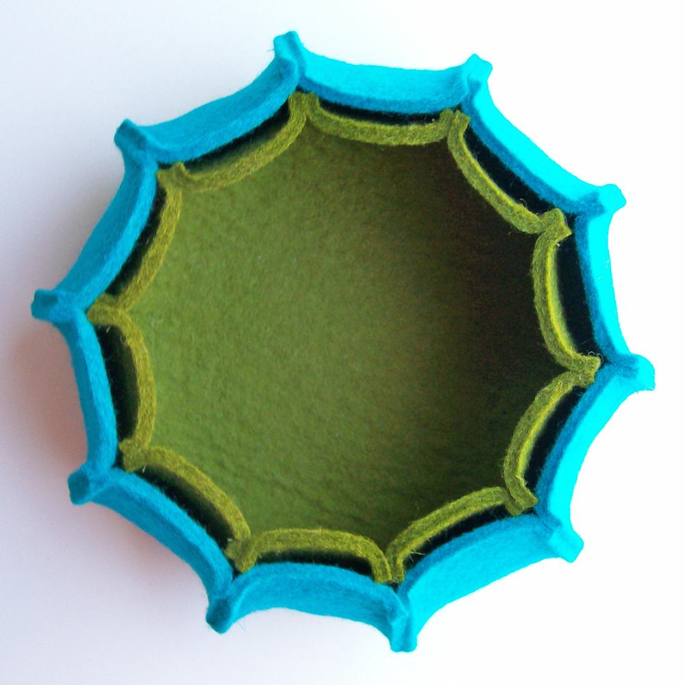 Herbst Handmade: URCHIN Felt Bowls