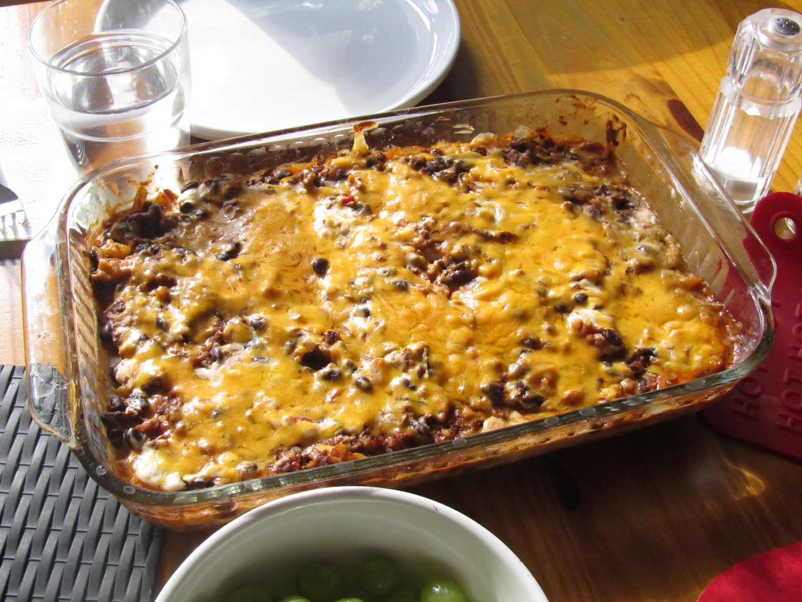 Twelve Crafts Till Christmas: feed me friday: tex-mex layered enchiladas