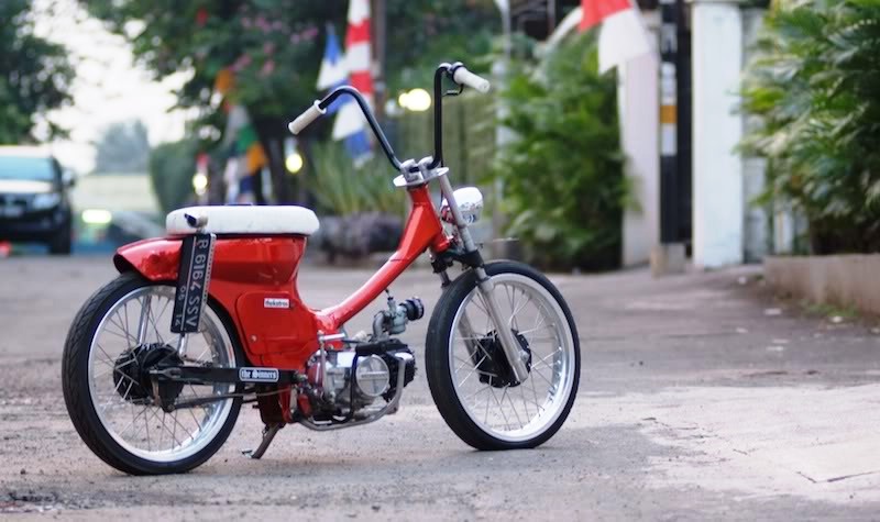 Indonesia latest news: motor modification unique honda grand 1991