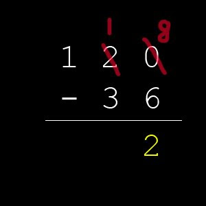 Number System Operations: OCTAL SUBTRACTION