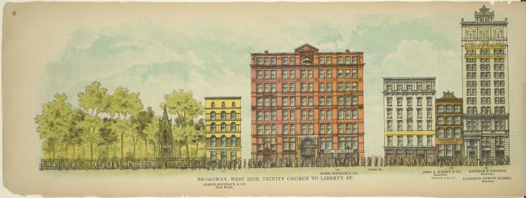 New York - History - Geschichte: Washington Life Building