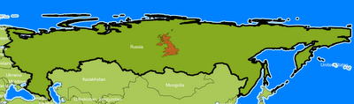 under the raedar: Exactly how big is the United Kingdom?