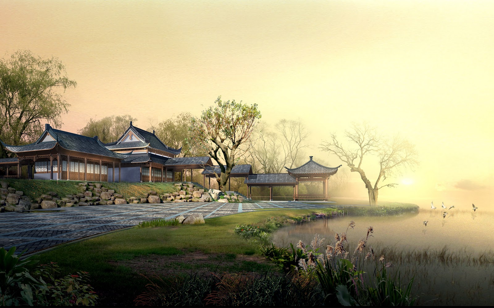 RKEE 4 MEDIA: 30 Beautiful Chinese Landscape Wallpapers