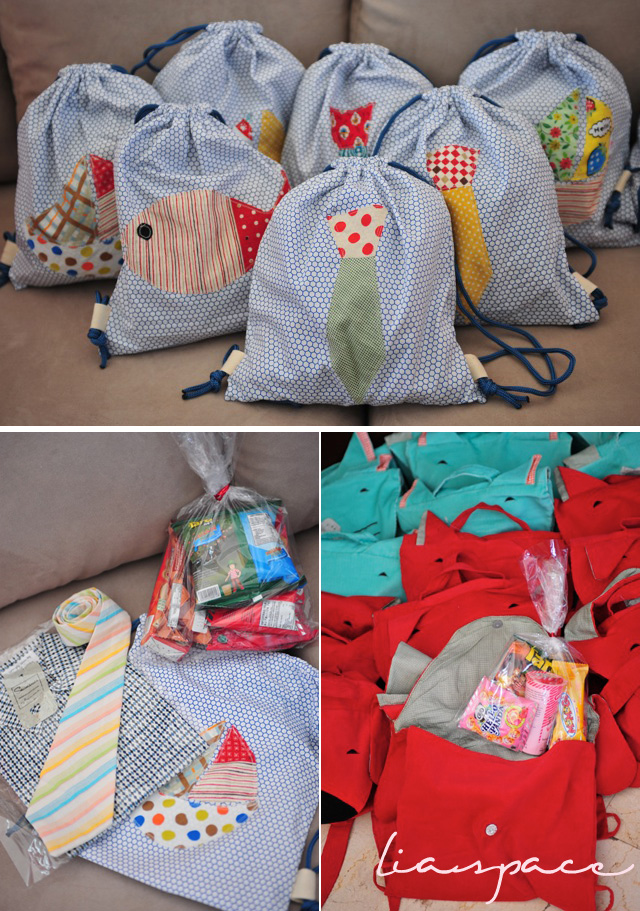 lia's crafty journey: lil ben's goody bags
