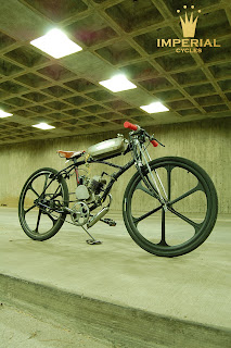 Imperial Cycles: Custom Boardtracker style gas tanks