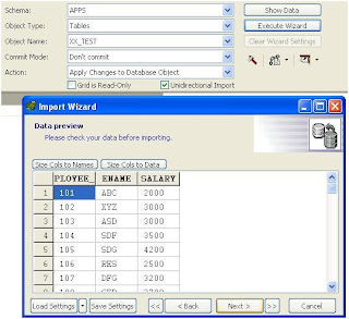 Oracle Database and Oracle Applications: Loading Data from Excel to ...