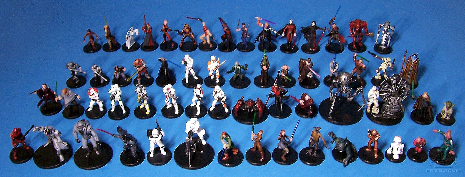 STAR WARS MINIATURES: LAS DIFERENTES AMPLIACIONES DE STAR WARS MINIATURES