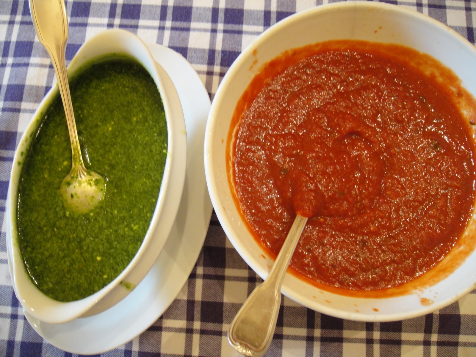 Aglio, Olio e Peperoncino: Salsa verde (and salsa rossa) recipe