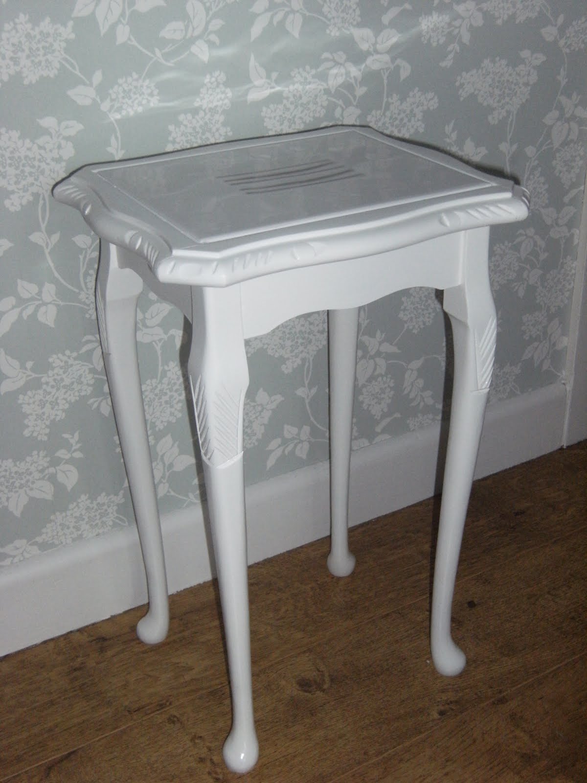 pretty unique furniture: Mini White Occasional Table - £30