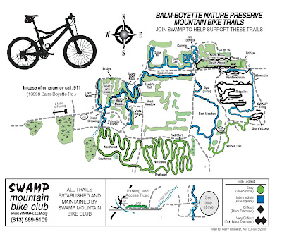 FL Trails | Florida Mountain Bike Trails: Balm Boyette Scrub Preserve Trail